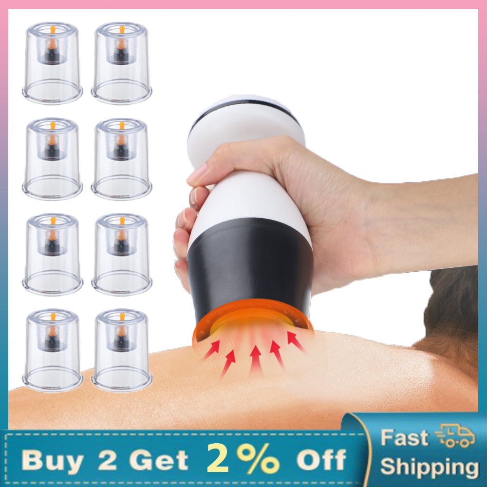 Electric Cupping Massager Cupping Scraping Therapy Gua Sha Apparatus ...