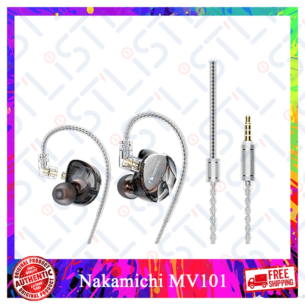 Nakamichi MV101 Dynamic Driver In Ear Monitor | Shopee Thailand