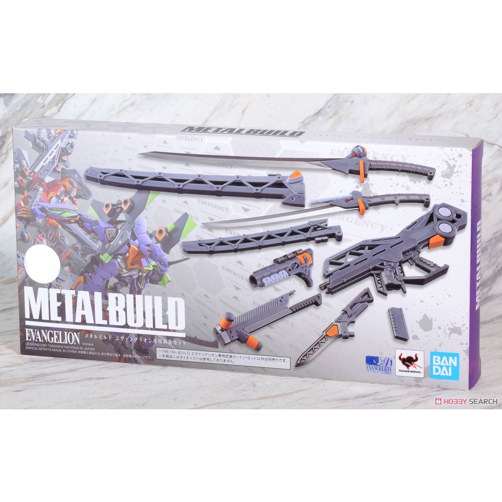 Evangelion Weapon Pack Use Weapon Set EVA METAL BUILD Bandai | Shopee ...