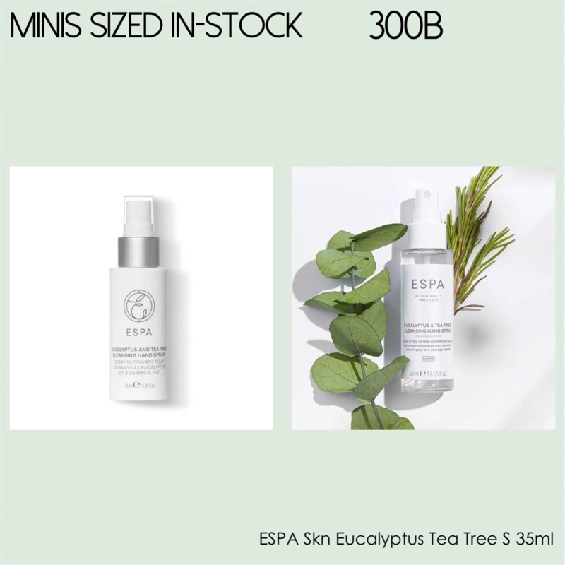 ESPA Skincare : Eucalyptus and Tea Tree Cleansing Hand Spray 35ml ...