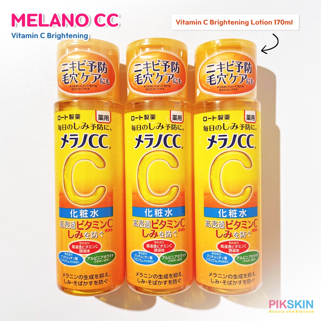 Melano CC Vitamin C Brightening Lotion 170ml | Shopee Thailand
