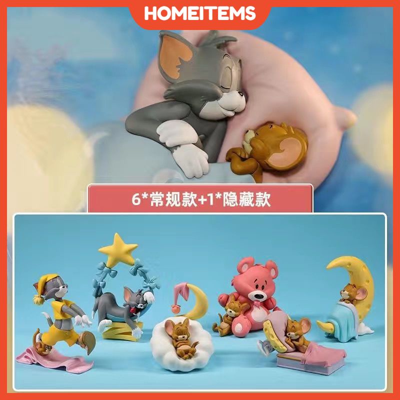 TOM and JERRY cat and mouse sweet dream blind box Tom Jerry good friend ...