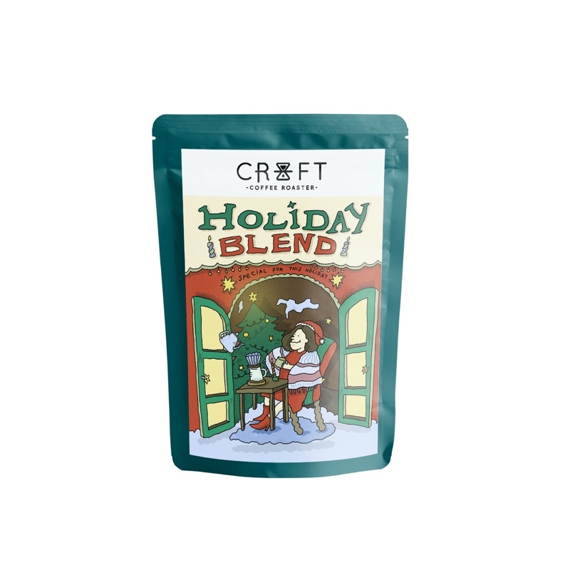 Craft Coffee Roaster เมล็ดกาแฟ Holiday Blend 200g (Limited ...