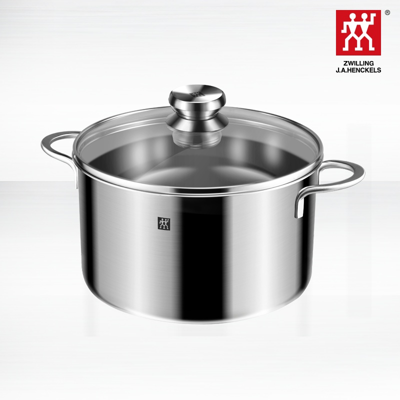 Germany Zwilling 26cm stainless steel stockpot saucepan steamer Kitchen ...