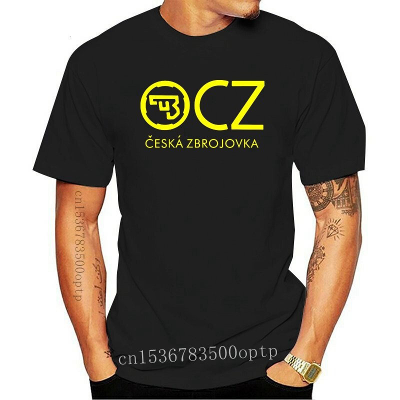 ใหม่ เสื้อยืดผ้าฝ้าย พิมพ์ลาย Ceska Zbrojovka Czech Firearms shir CZ 75 แฟชั่นฤดูร้อน สําหรับ ...