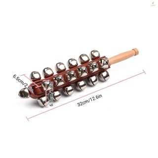 [On Sale] Hand Jingle Bells Hand Sleigh Bells Wooden Shaker Jingle ...