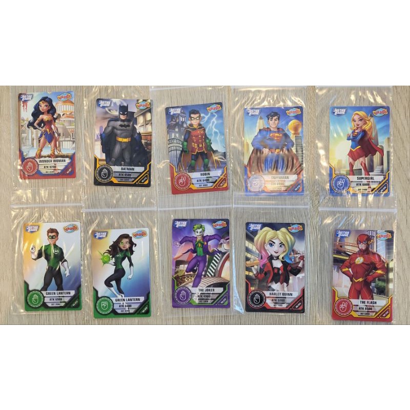 การ์ดแคมปัส DC Justice League Cards No.001-050 | Shopee Thailand