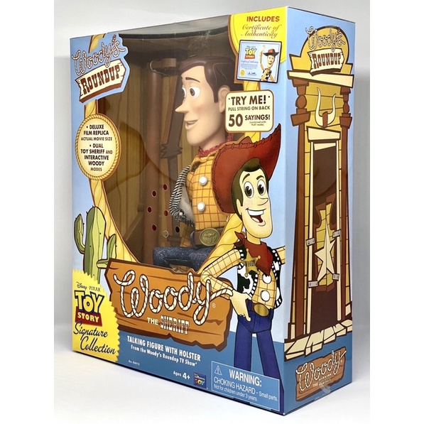 Toy Story Signature Collection Woody The Sheriff Talking Speaking ...