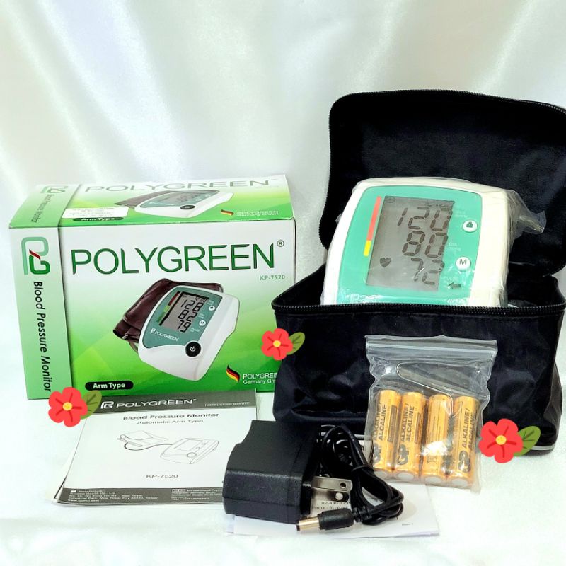 เครื่อวัดความดันดิจิตัล POLYGREEN รุ่น KP-7520 | Shopee Thailand