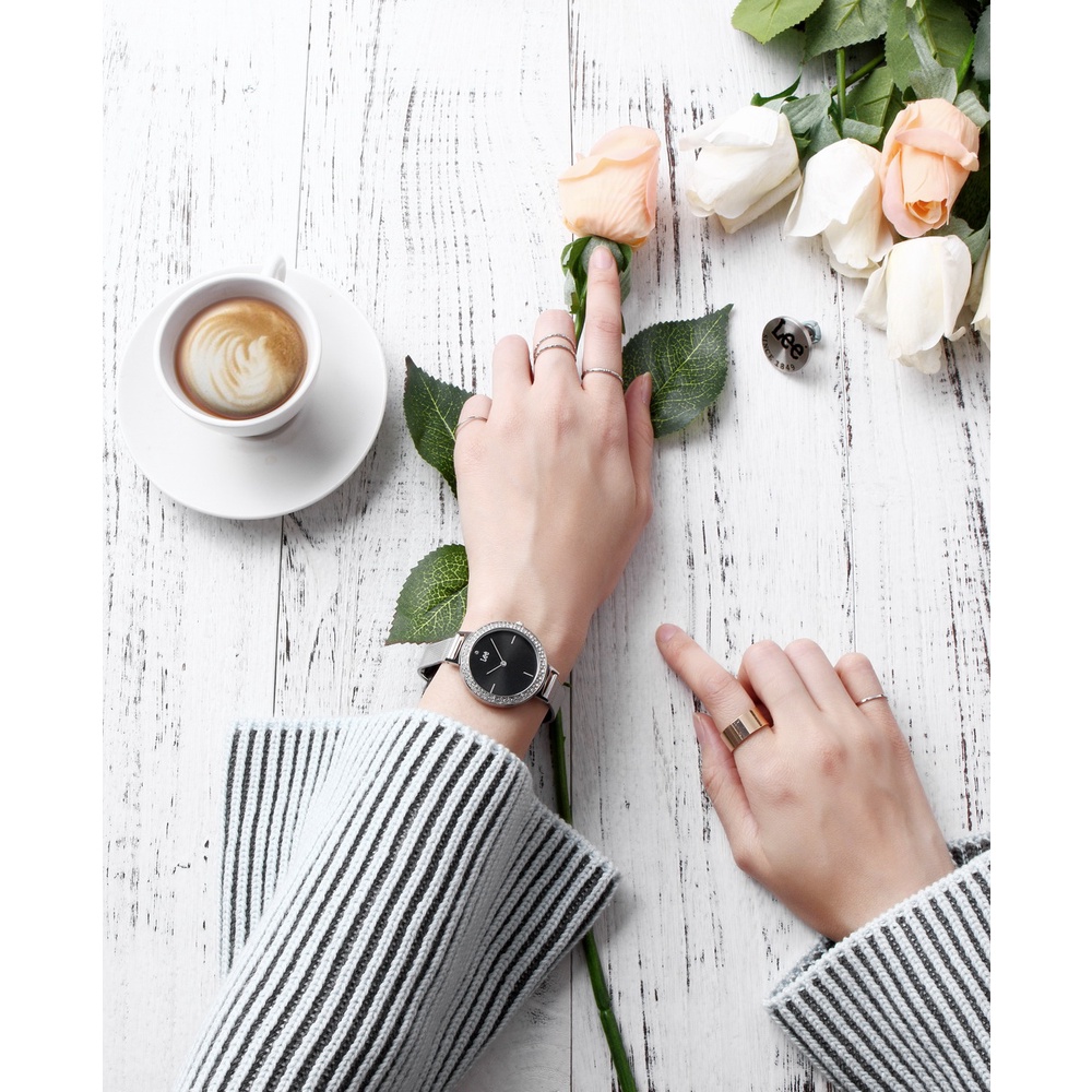 Lee นาฬิกาข้อมือ Metropolitan LEF-F119 แบรนด์แท้จาก USA สายสแตนเลส กัน ...