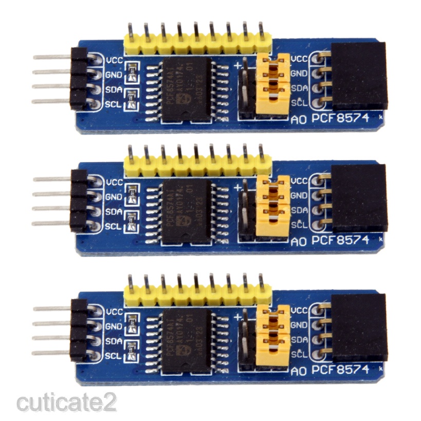 xdc 3 Pieces PCF8574 IO Expansion Board I2C Development Board for 0ei ...