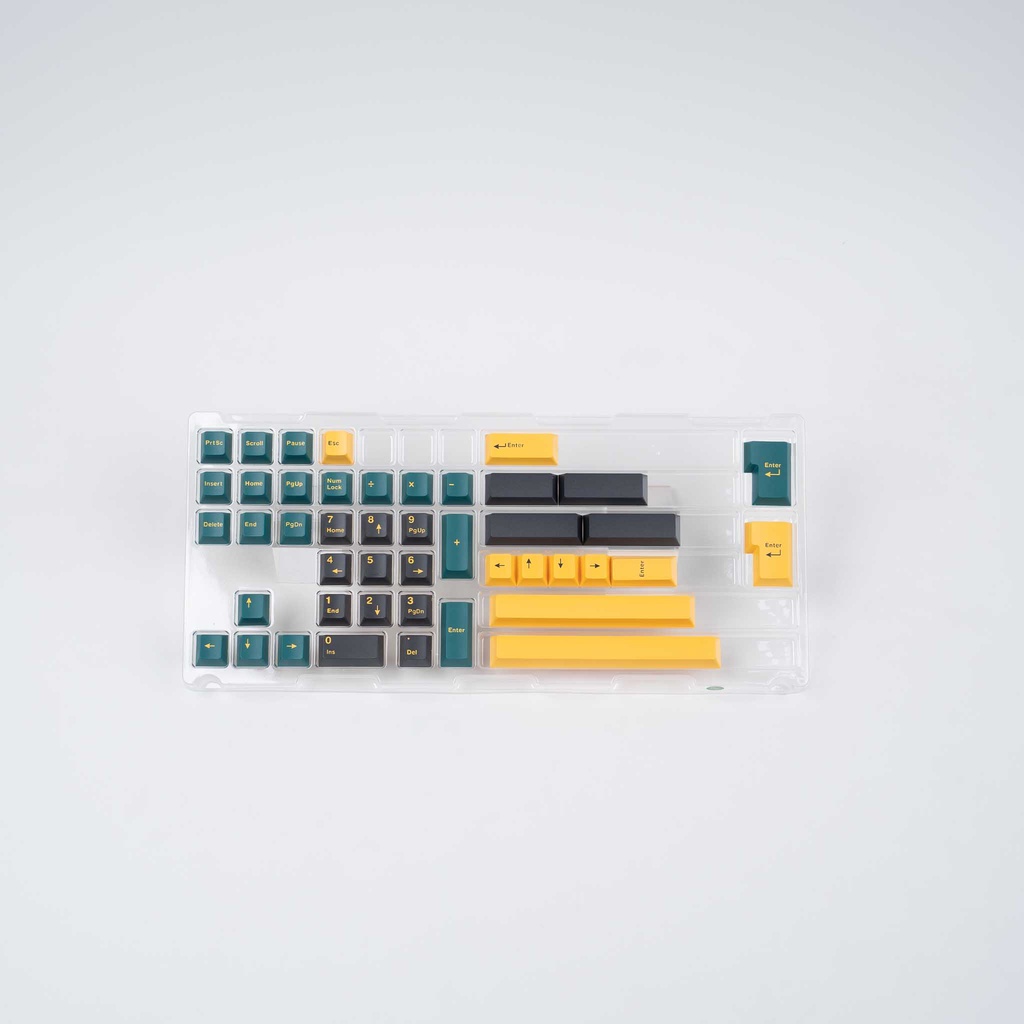 คีย์แคป Akko Mars green Cherry profile คีย์ไทย 184 ปุ่ม PBT DYE-SUB ...