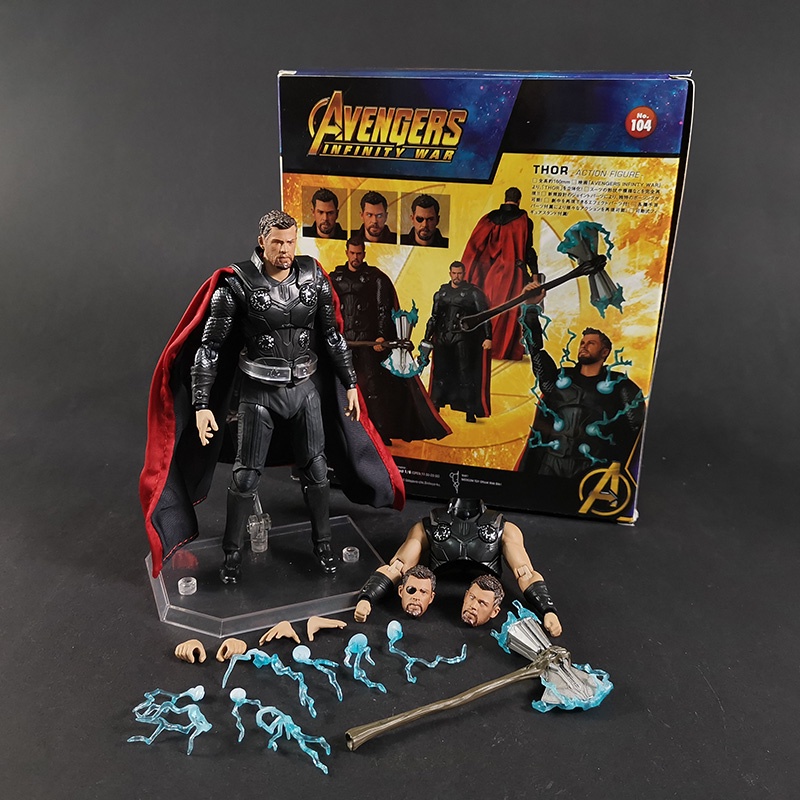 Marvel Mafex 075 047 Spiderman 104 Thor 082 Deadpool 081 Iron Spider ...