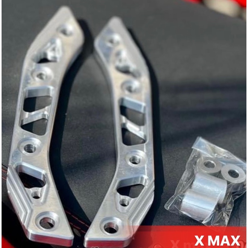 ขายึดชิวหน้า XMAX300 ️ งานมิเนียม CNC หนาอย่างดี ขาจับชิวล์ yamaha xmax ...