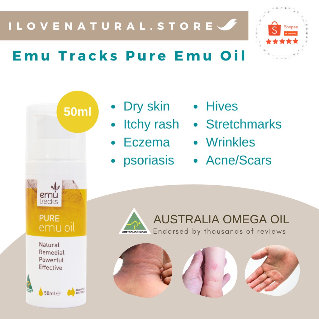 2022*hot*Emu Tracks Pure Emu Oil 50/100/250ml from Australia. Relieve ...