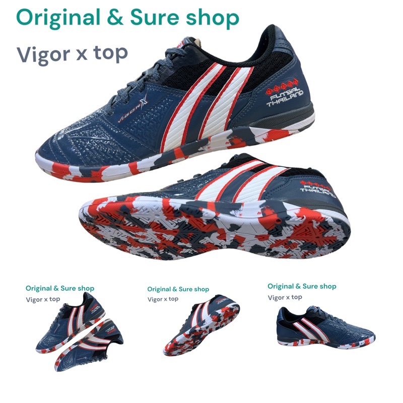 รุ่นใหม่ สินค้าพร้อมส่ง PAN 14AF Vigor X EASY ELVALOY รองเท้าฟุตซอล แพน ...