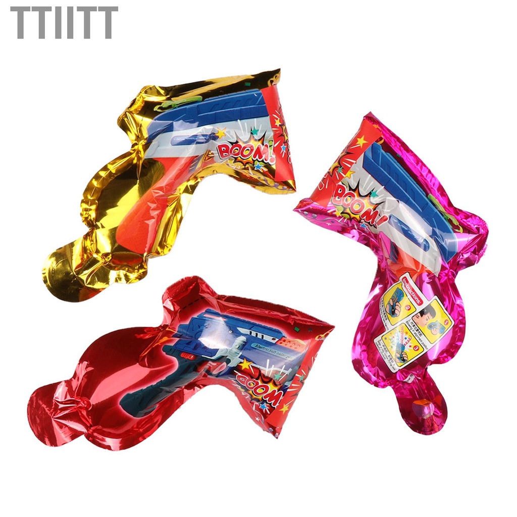 Ttiitt 10Pcs Party Confetti Poppers Handheld Inflatable Shooters for ...
