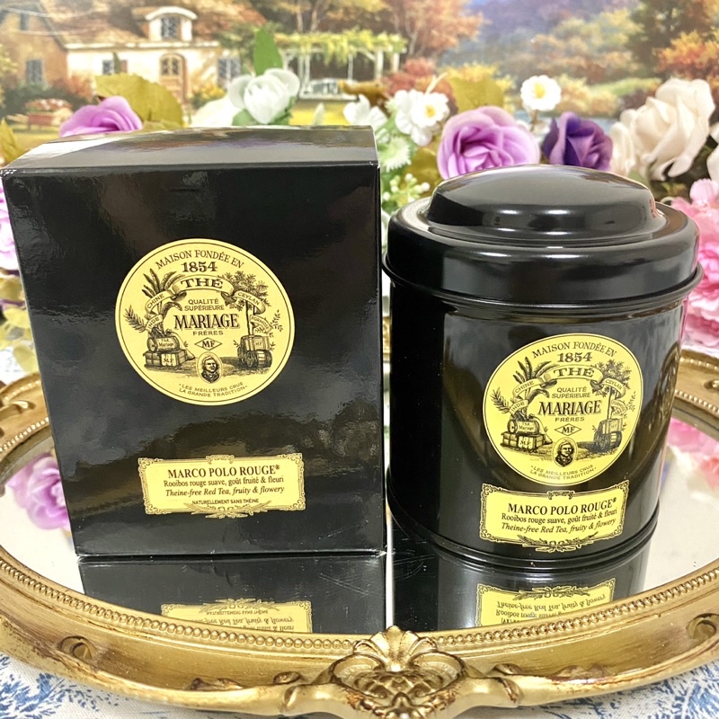 (Canister) Mariage Frères French Tea ชาฝรั่งเศส ชนิดกระป๋อง ...