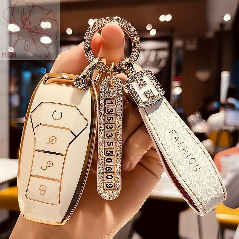 เฉพาะ 2022 BYD ชุดกุญแจปลาโลมา Han Song plus Tang dmi Qin pro Yuan e2 หญิงรถหัวเข็มขัดกระเป๋า mx ...