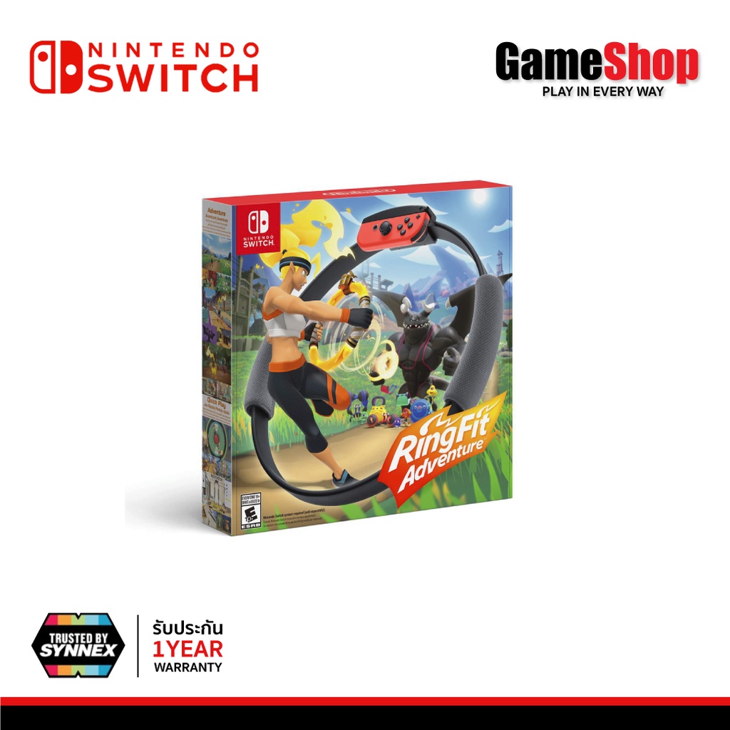 Nintendo Switch Ring Fit Adventure (EN) นินเทนโด้ เกม Ring Fit ...