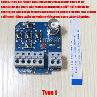 CCTV Zoom Camera Module Block Decoding Control Board RS485 Pelco ...