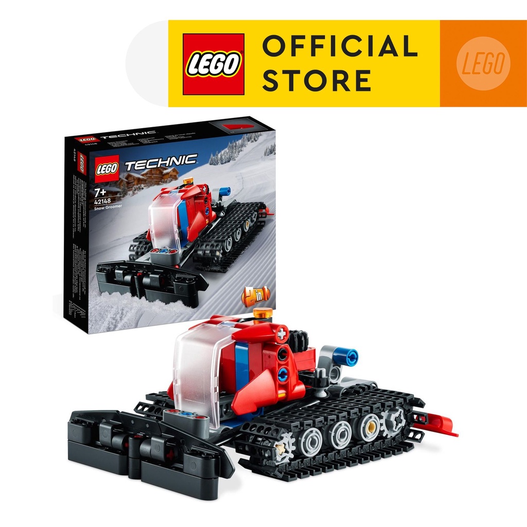 LEGO Technic 42148 Snow Groomer Building Toy Set (178 Pieces) | Shopee ...