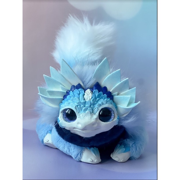 Wingless Baby Dragon Blue Toys | Shopee Thailand