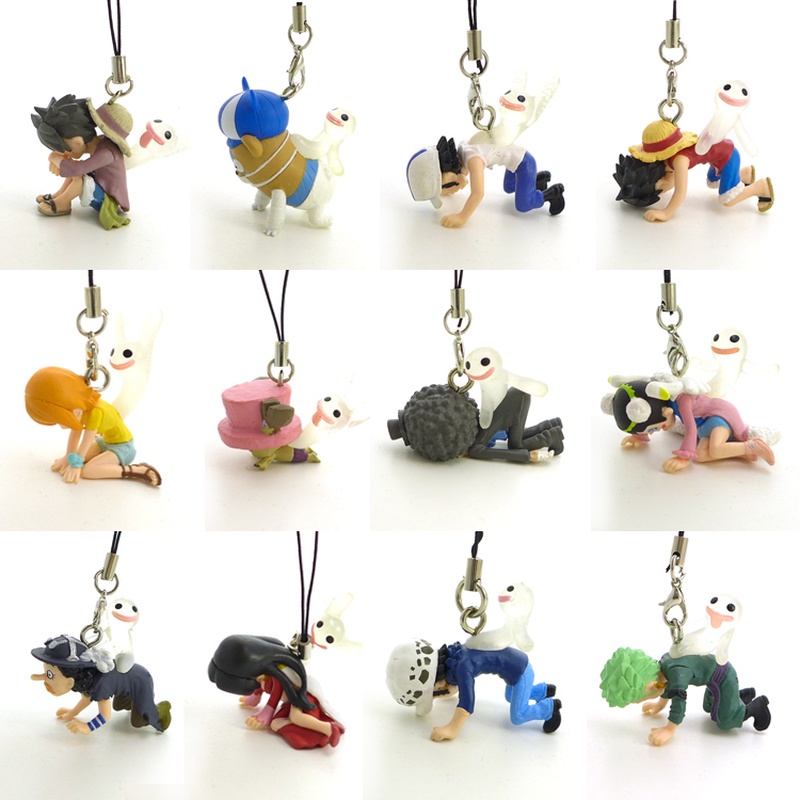 al Bandai One Piece Capsule Toys Cute Perona Negative Ghost Luffy ...