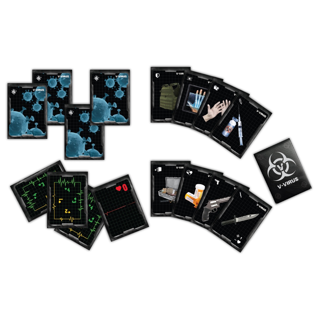 V-virus วี ไวรัส (THEN) Board Game บอร์ดเกม ของแท้ Wise Box ...