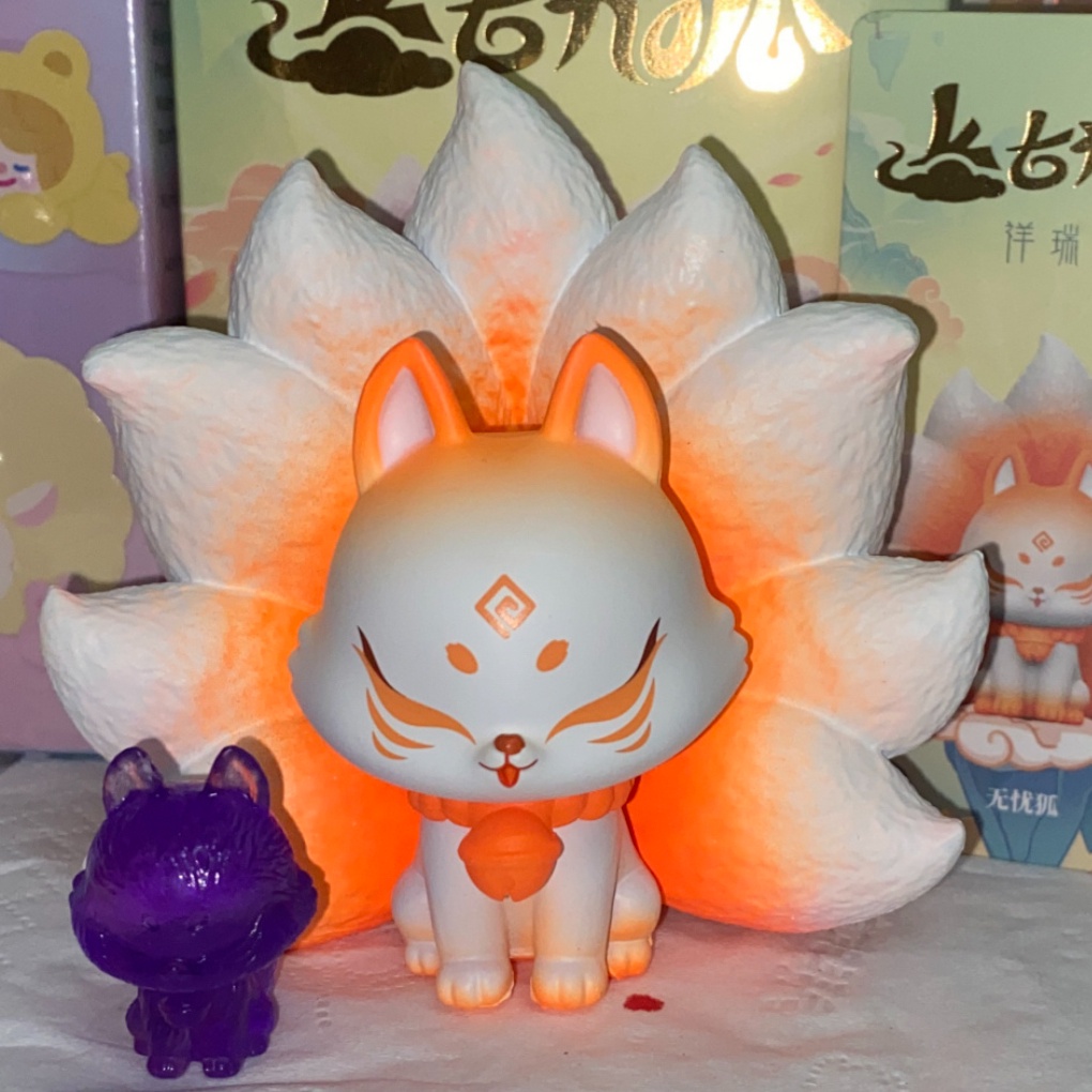 ของแท้ชุดกล่องสุ่ม ตุ๊กตาฟิกเกอร์ Shang Gu Jiu Hu Series 2 Xiang Rui 8 ...