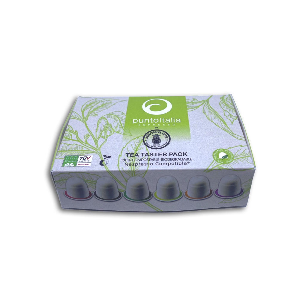 Punto Italia Espresso Tea Capsule & Primo Caffe Taster Pack 6 Capsule ...
