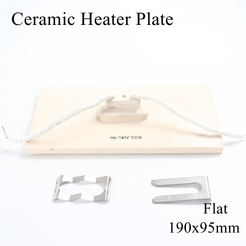 190*95mm 220V 350W IR Infrared Top Industrial Ceramic Heating Plate ...