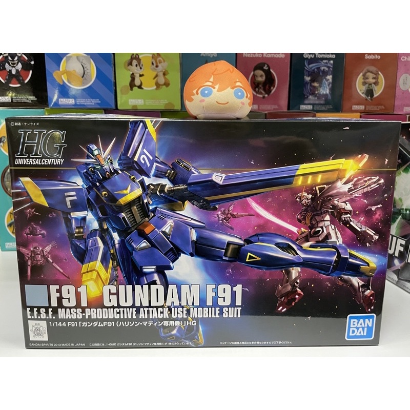 Bandai Gunpla UC F91 HG 1/144 Gundam F91 (Harrison Madin Custom) | Shopee Thailand