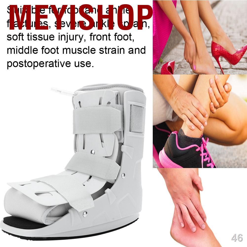 Meyishop Foam Pneumatic Walking Boot Ankle Strap Support Foot Orthosis ...