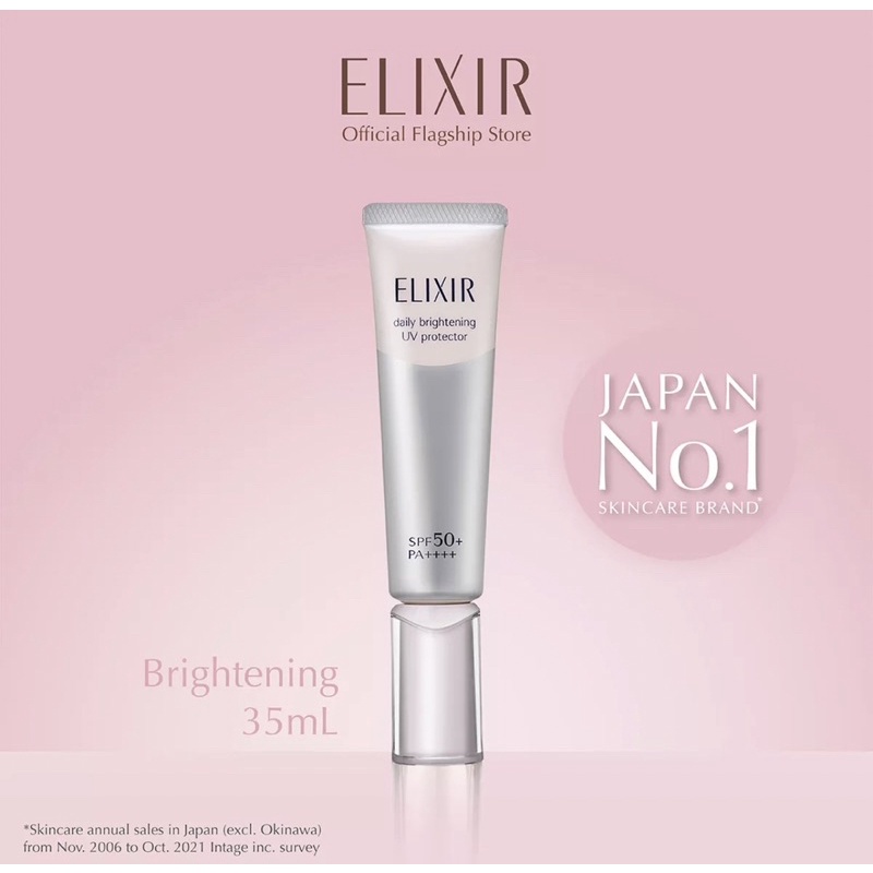 Elixir Brightening&Skin Care by Age SPF 50+ PA++++(35 ml) | Shopee Thailand