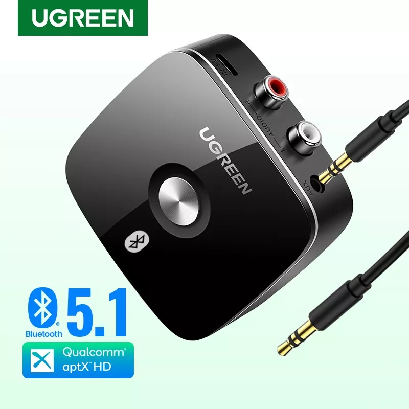 UGREEN Bluetooth Receiver 5.1 APTX HD Wireless Audio Music 3.5 mm and ...