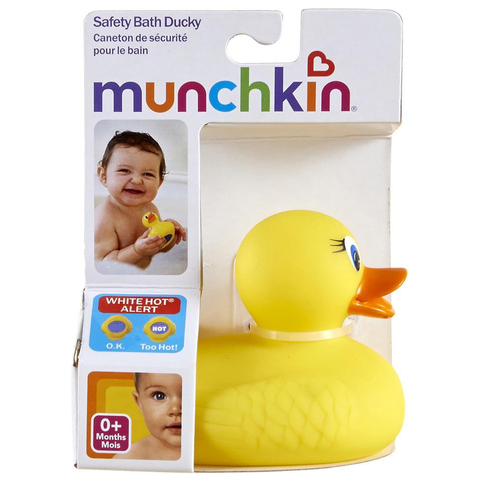 MUNCHKIN SAFETY BATH rubber DUCKY/duck 1PC | Shopee Thailand