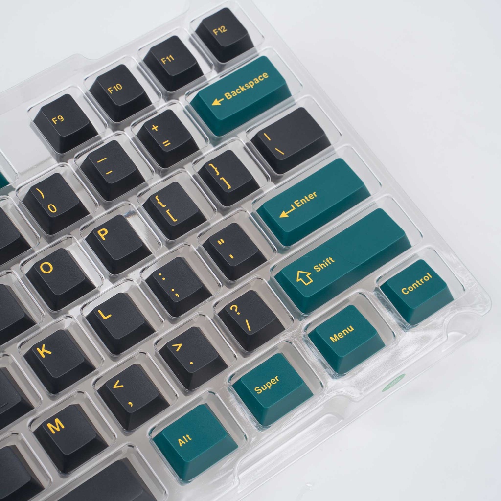 คีย์แคป Akko Mars green Cherry profile คีย์ไทย 184 ปุ่ม PBT DYE-SUB ...