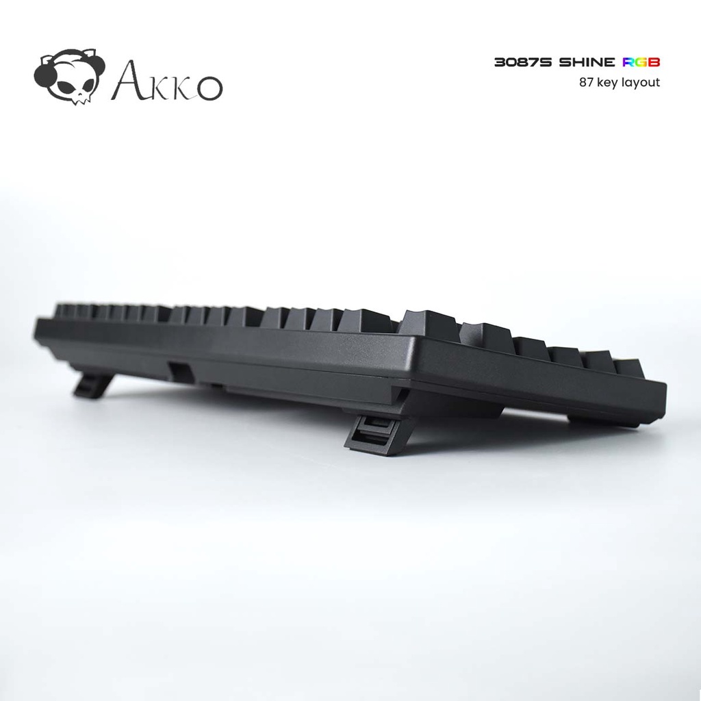 AKKO คีย์บอร์ดเกมมิ่ง มีไฟ รุ่น 3087S Shine RGB แป้นพิมพ์ภาษาอังกฤษ ...