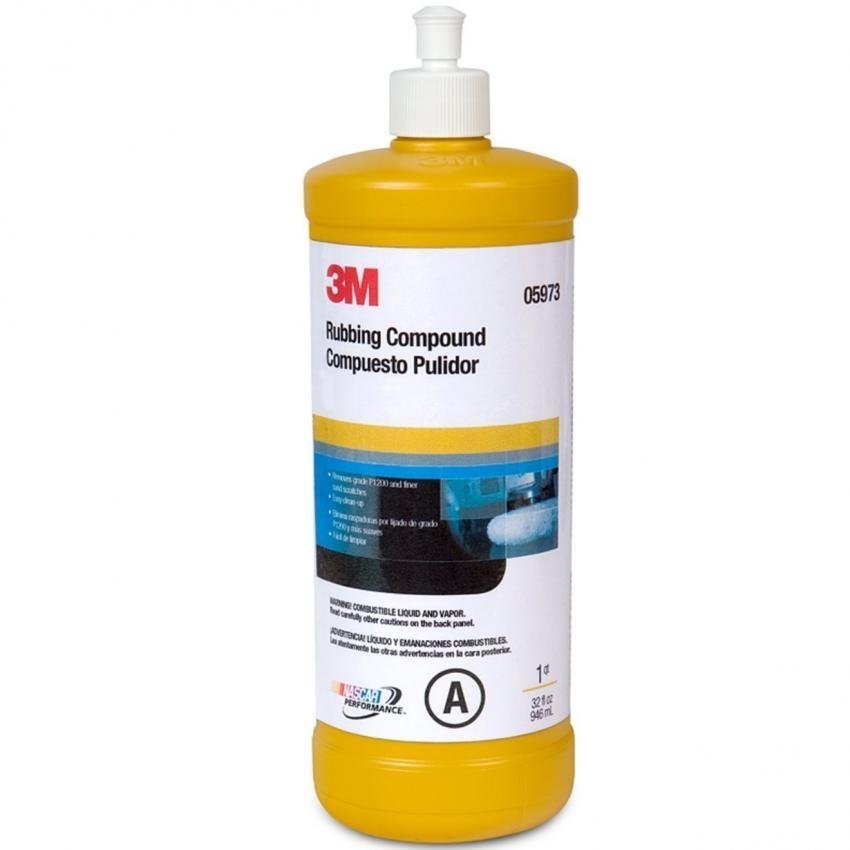 3M 05973 Rubbing Compound 5973 น้ำยาขัดหยาบ A, 1 Quart | Shopee Thailand