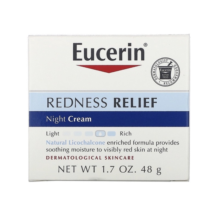 Eucerin Q10 Anti-Wrinkle Face Cream Redness Relief Night Cream Q10 Anti ...