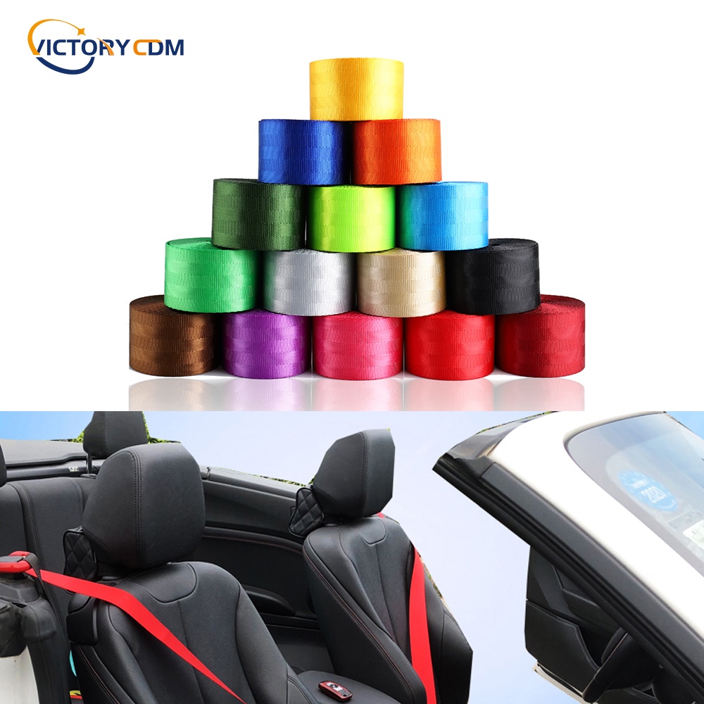 Car 3.6 Meters Strengthen Seat Belt Webbing Fabric Racing Modified ...