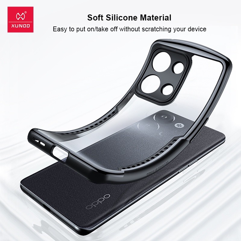 Oppo Reno 9 Pro เคส XUNDD เคสโทรศัพท์ถุงลมนิรภัยเคสระบายความร้อนเคส ...