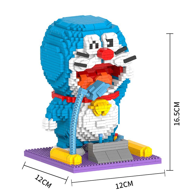 เลโก้นาโนบล็อก Wise Hawk 2489 Doraemon Snowman จำนวน 1681pcs | Shopee ...