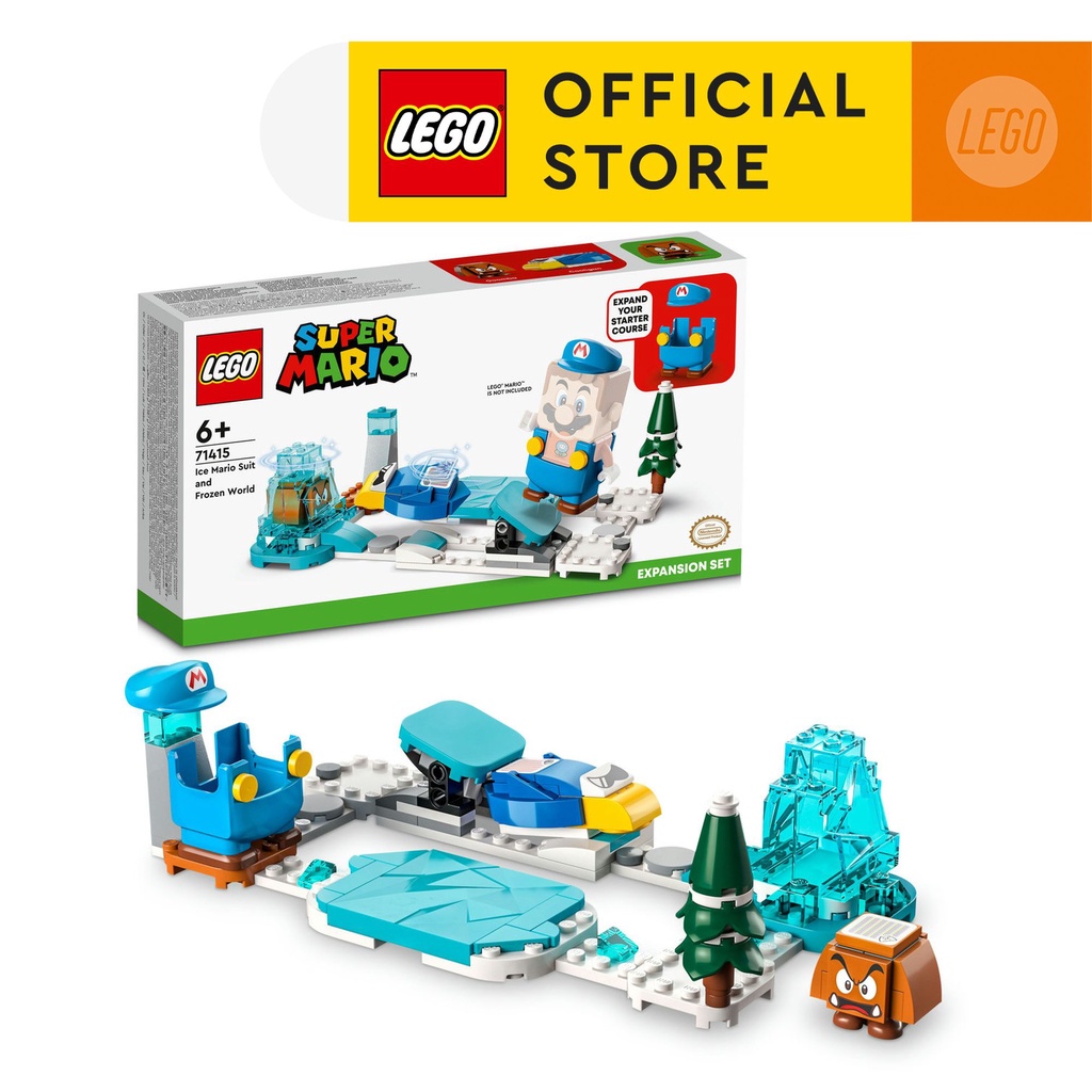 LEGO Super Mario 71415 Ice Mario Suit and Frozen World Expansion Set ...