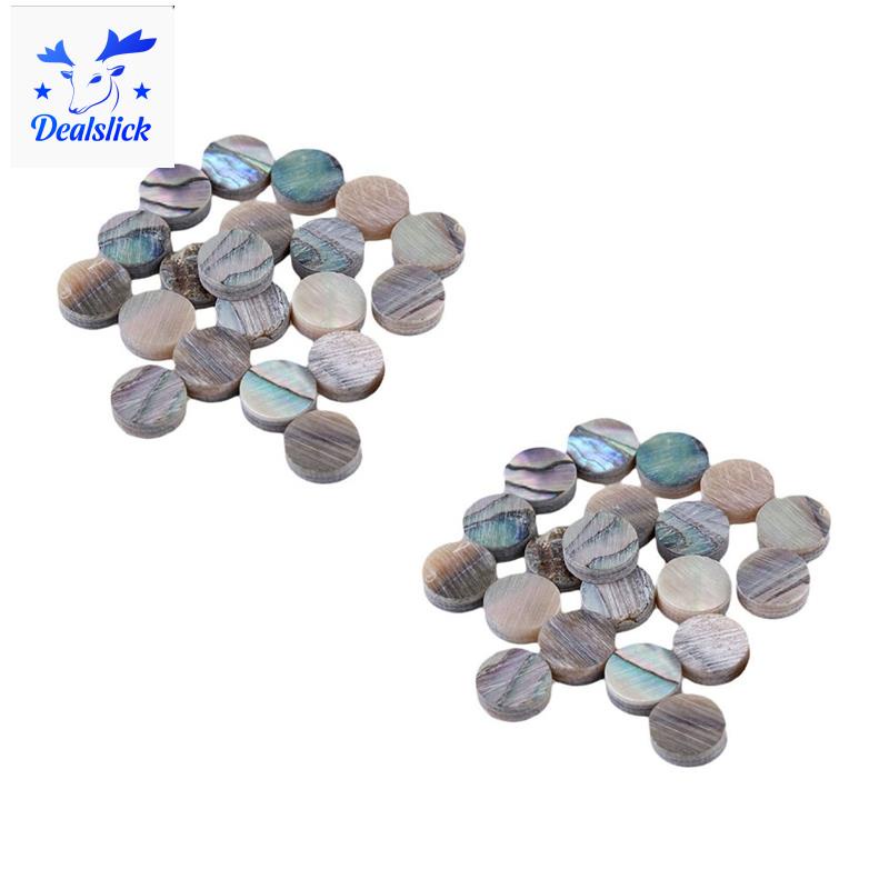 Green Paua Abalone Inlay Dots 6mm Guitar Ukulele Banjo Maker (Pack of ...