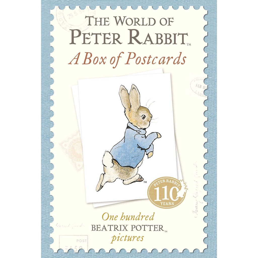 The World of Peter Rabbit: A Box of Postcards | Shopee Thailand