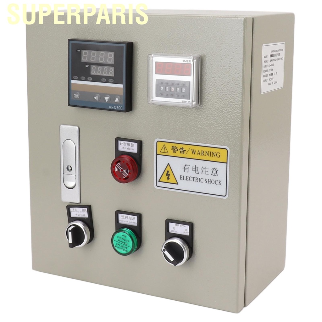 Superparis PID Temperature Controller Smart Thermostat Control Box with ...