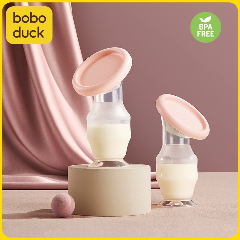 Boboduck เครื่องปั๊มนมซิลิโคน BPA-Free Pam Susu ขนาด 90 มล. F5206 - boboduck.th - ThaiPick