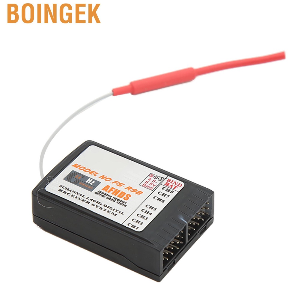 Boingek FS R9B Receiver 2.4Ghz 8 Channels RC for FSTH9X FST6 FSGT2B ...